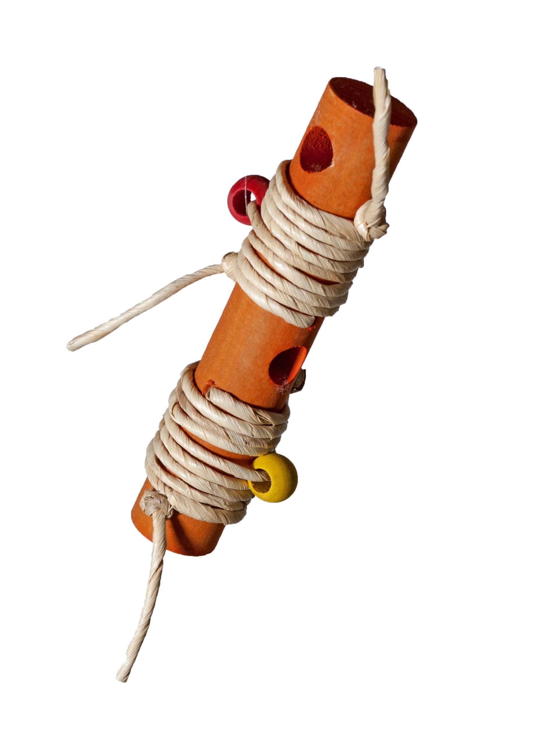 Featherland Paradise Extra Large Loadable Firecracker Foot Toy | Caitec